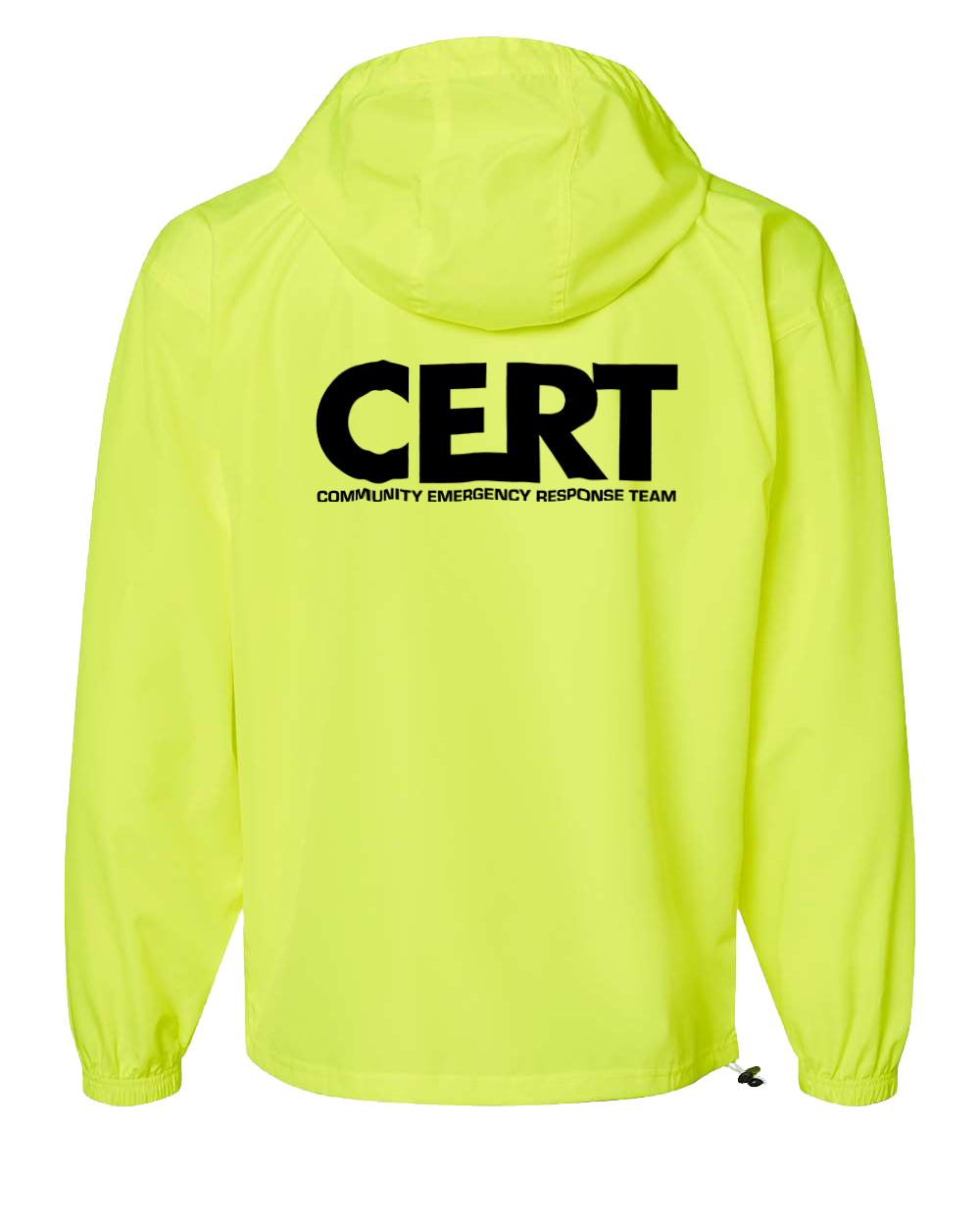 Packable Lightweight CERT Rain Jacket – First Class Responder